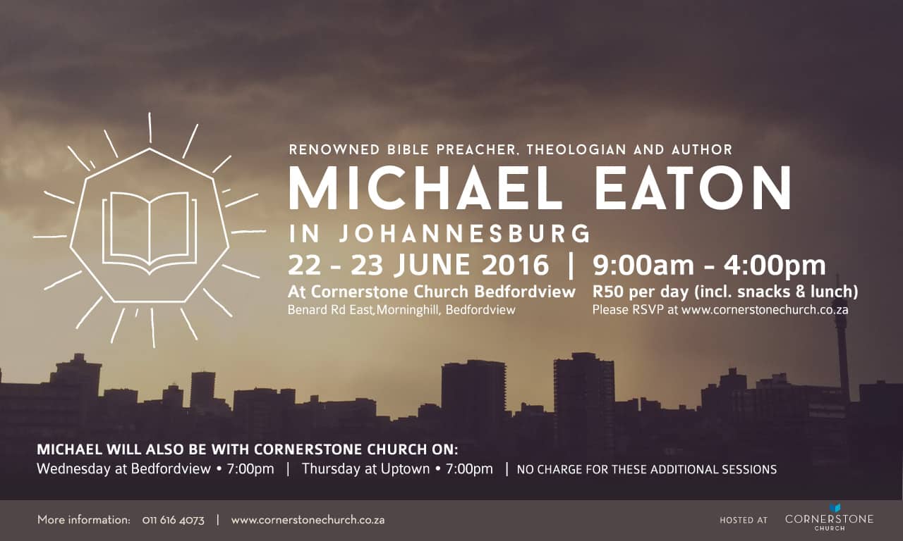 Michael Eaton: Hebrews Session 10 (Q&A) - Cornerstone Church Johannesburg