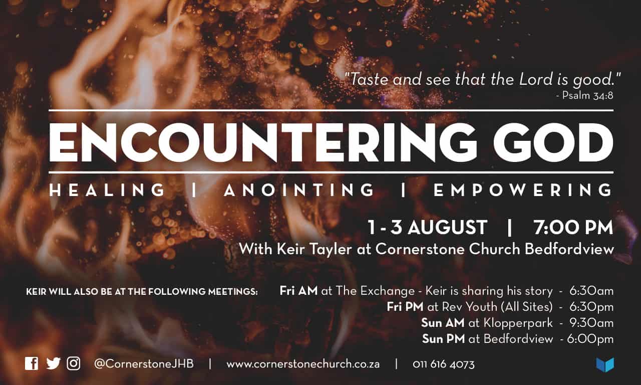 Encountering God Session 3: The Glory of God in Miracles - Cornerstone ...
